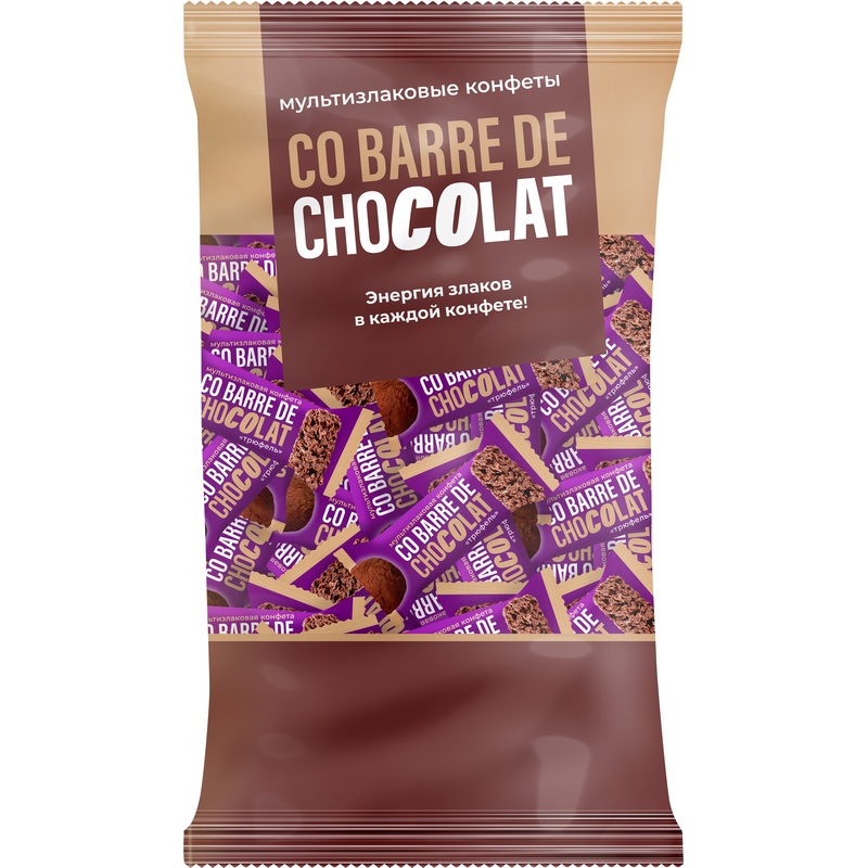 Конфеты Co barre de Chocolat Трюфель с тёмной глазурью 900 г – купить ...